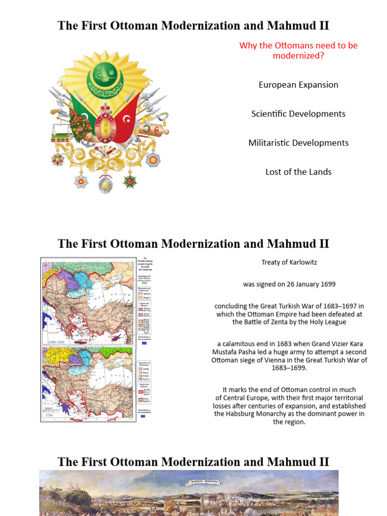 The First Ottoman Modernization and Mahmud II | PDF