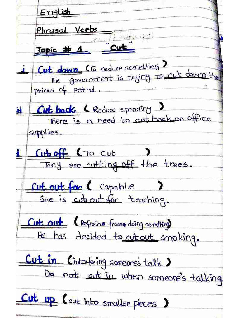 Phrasal Verbs Kips | PDF