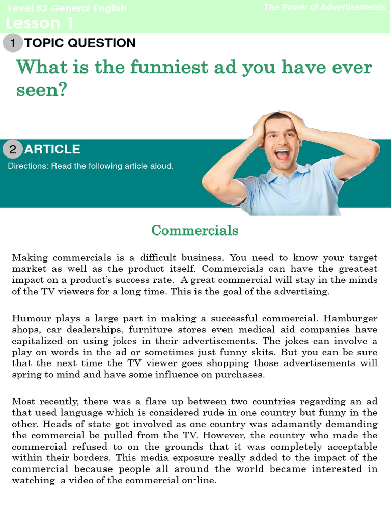 General English B2 | PDF