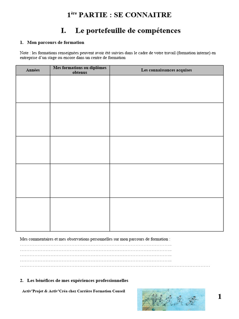 1 Se Connaitre Aep | PDF