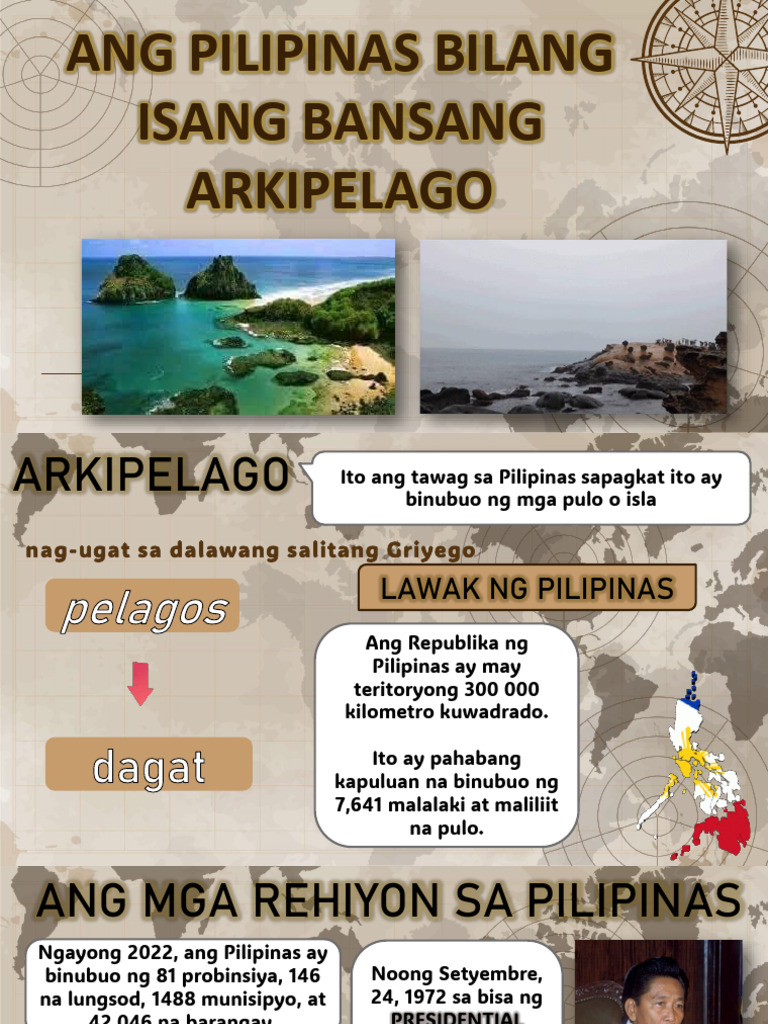 Ang Pilipinas Bilang Isang Bansang Arkipelago | PDF