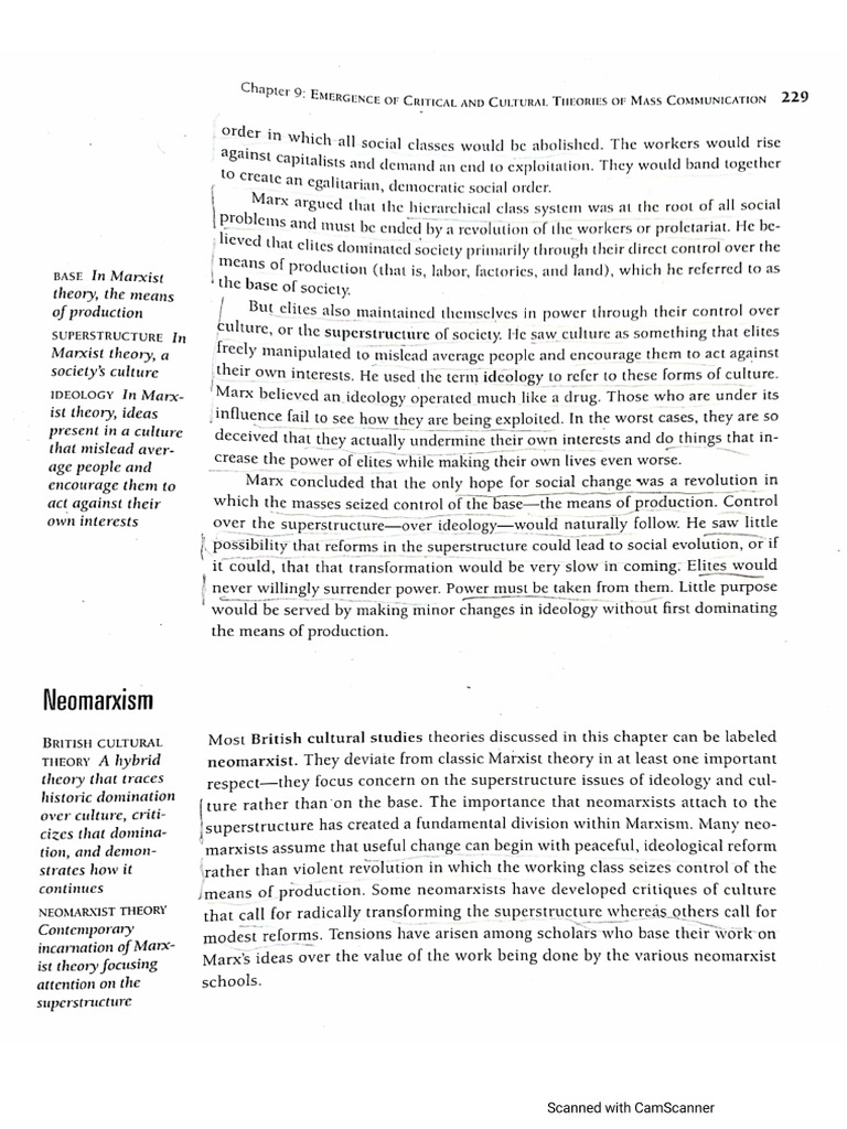 Marxist-Neo Marxist-Frankfurt School | PDF