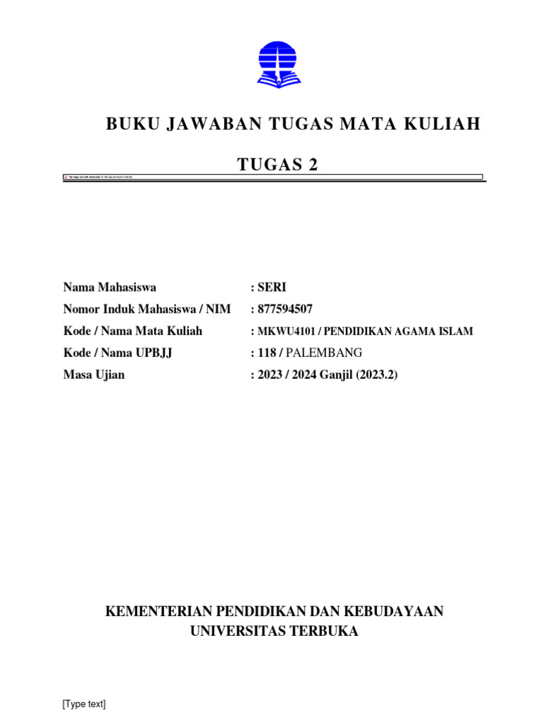 BJT - Tugas 2 Pai 877594507 | PDF