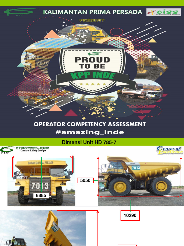 Hd Materi Operator Competency Assessment Oca Pdf Brake Engines