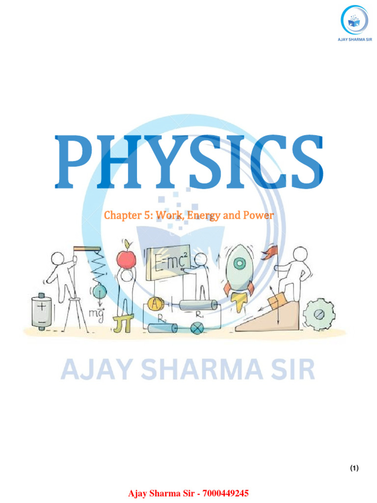 Chapter 5 Work, Energy, and Power | PDF | Collision | Nuclear Reaction