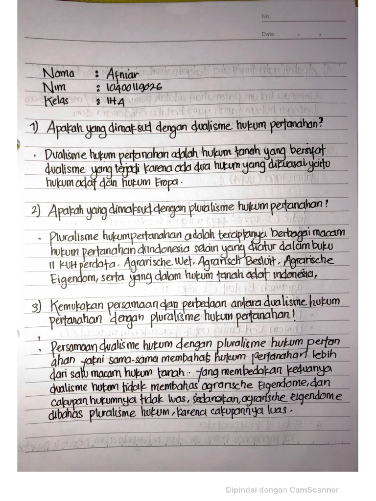 Afniar Pertanahan | PDF