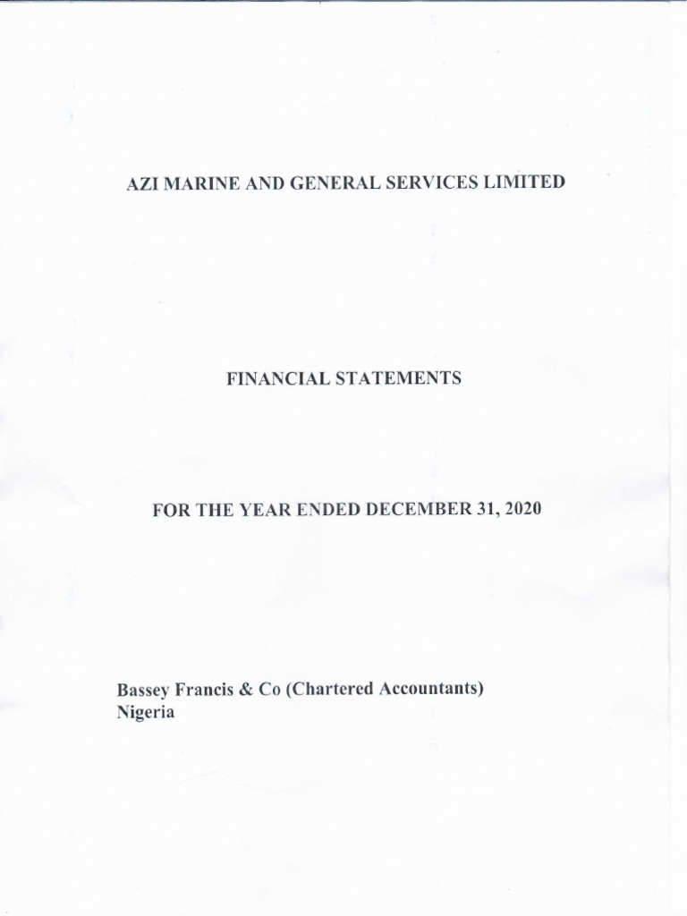 Appendix 3a - 2020 Financial Statements | PDF