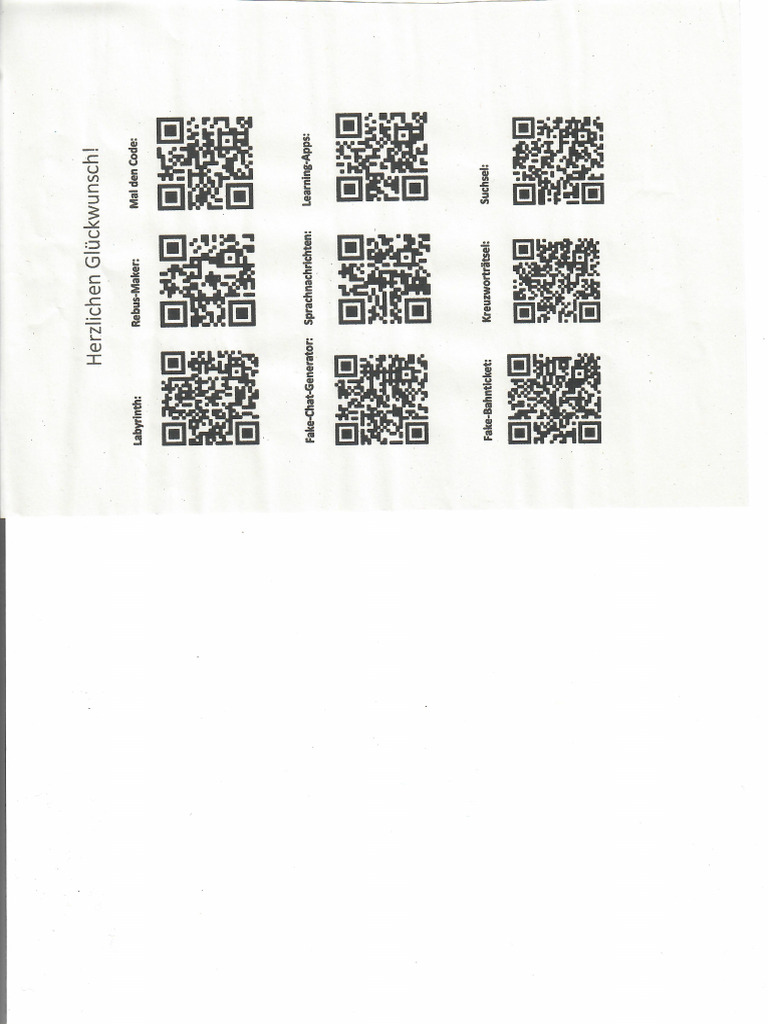 Rätsel QR Codes | PDF