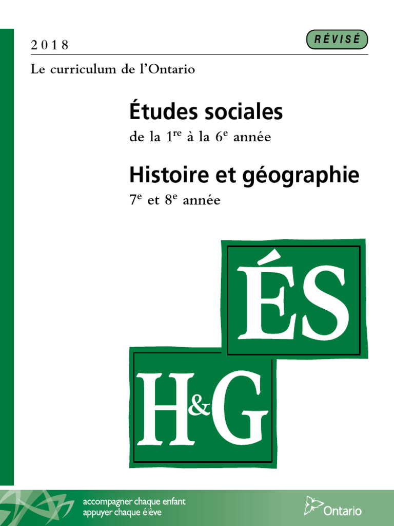 Etudes Sociales Histoire Geographie 2018 | PDF | Études des langues ...