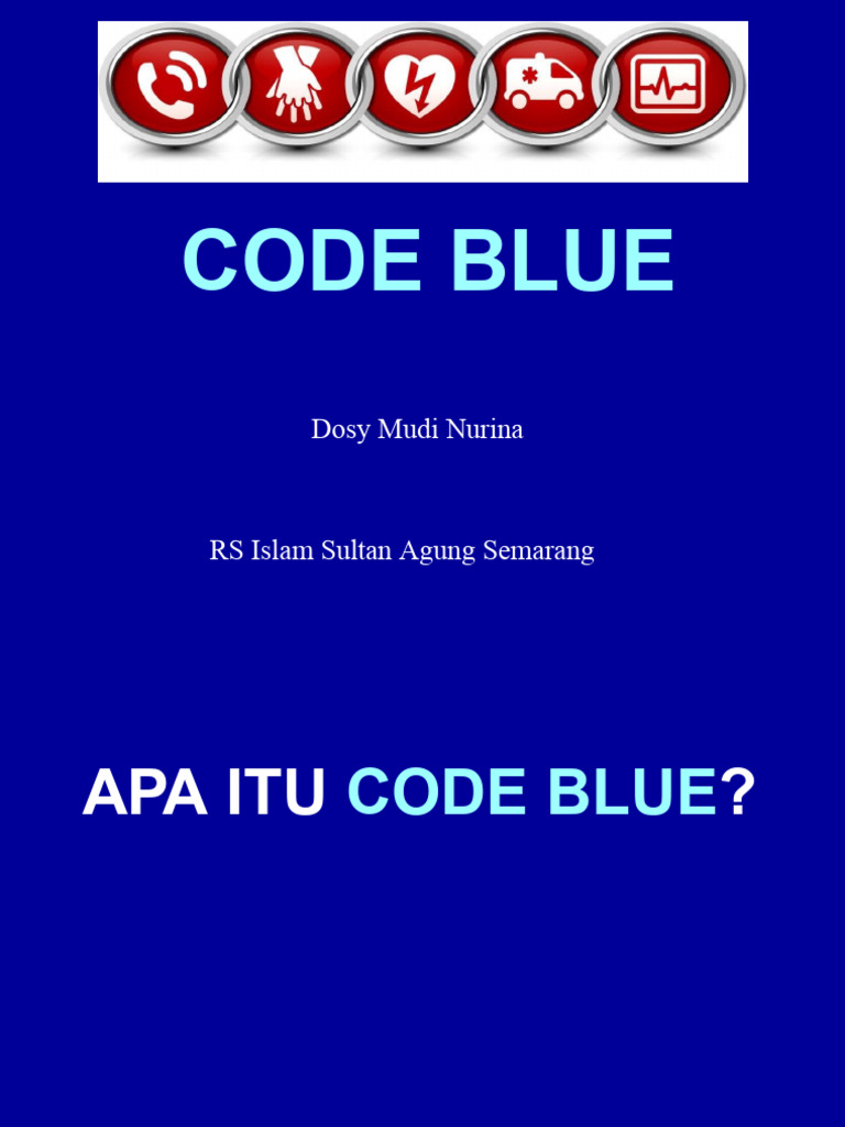 CODE BLUE Akreditasi | PDF