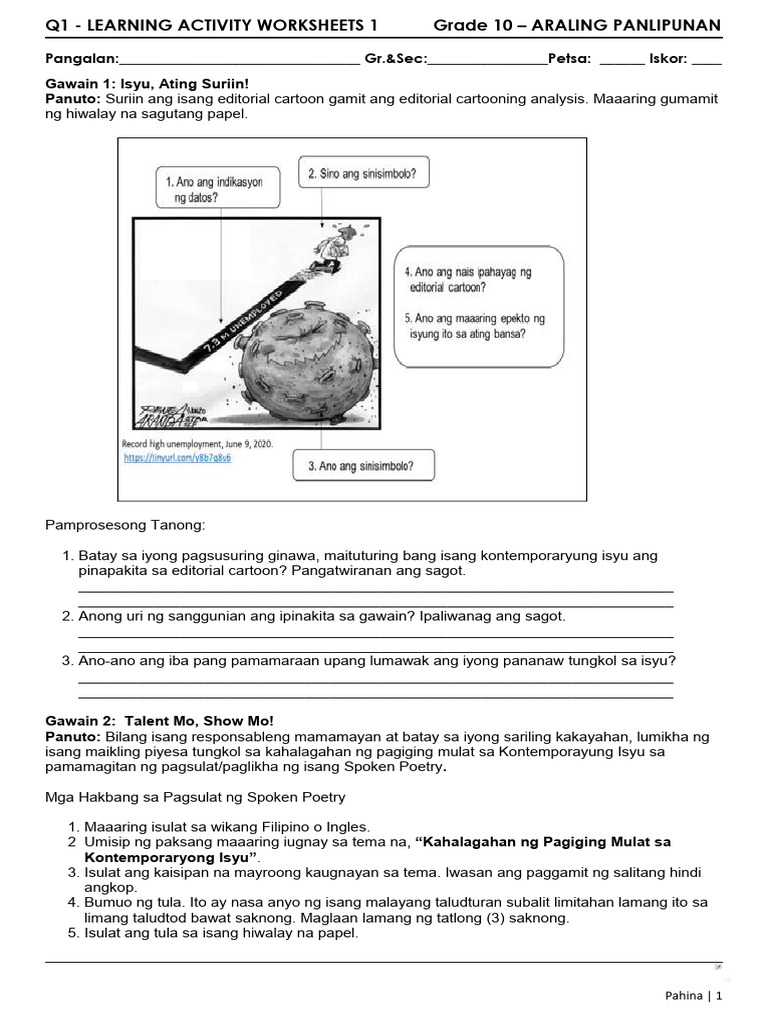 Q1 G10 AP LAW 1 | PDF