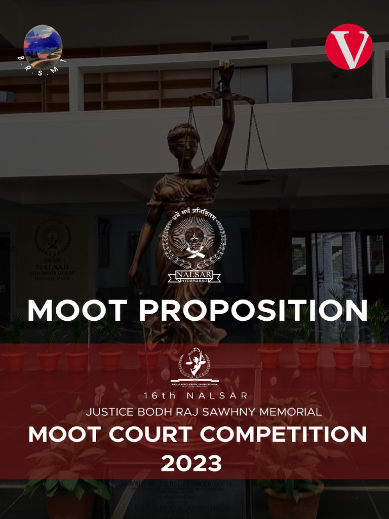 Moot Proposition_16th NALSAR Justice Bodh Raj Sawhny Memorial Moot ...