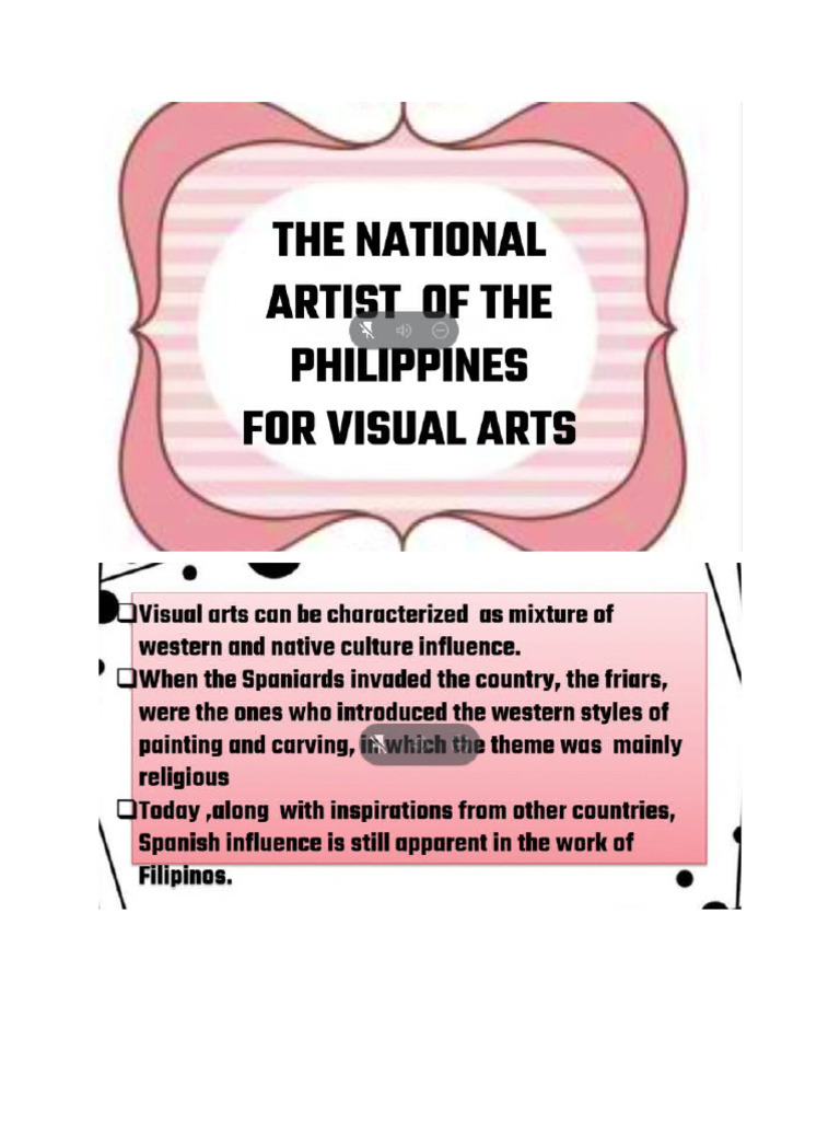 Philippine Art Lesson - Visual Art. | PDF