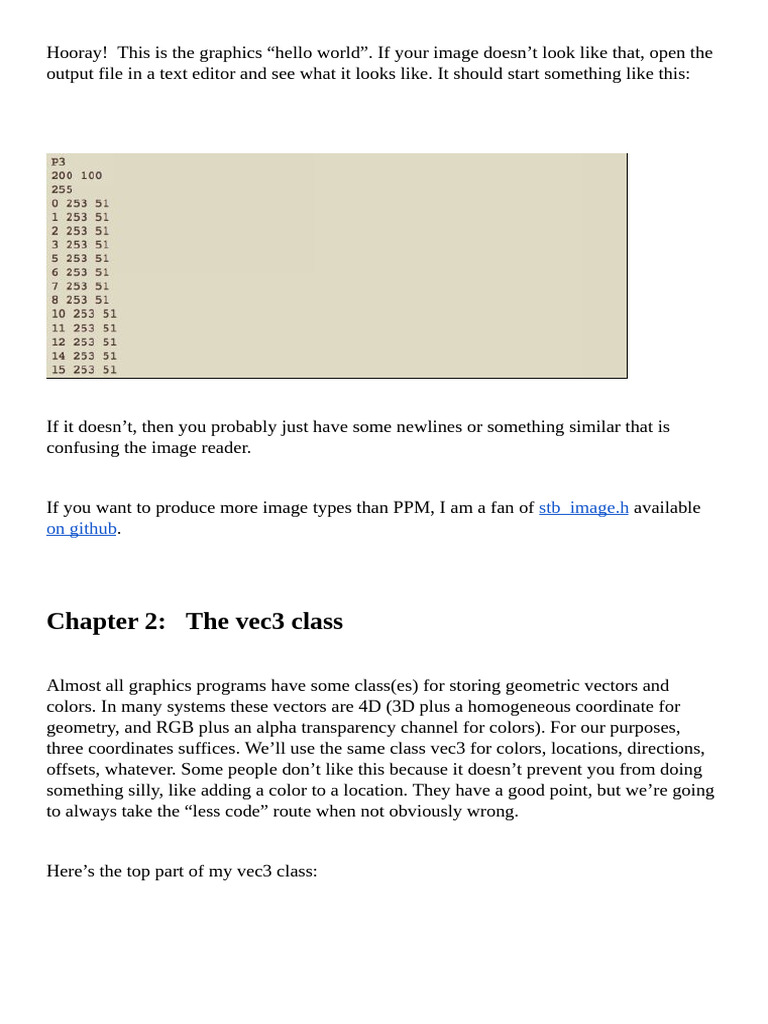 Peter Shirley-Ray Tracing in One Weekend 2 | PDF | Cartesian Coordinate ...