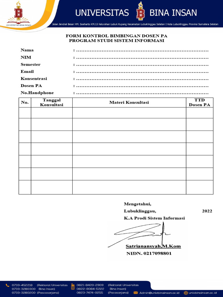 Form Konsul | PDF
