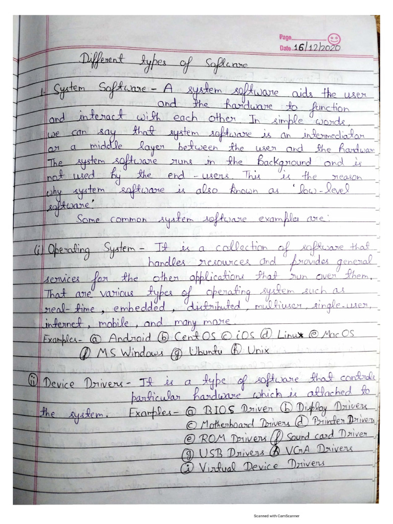 Different Types of Software | PDF