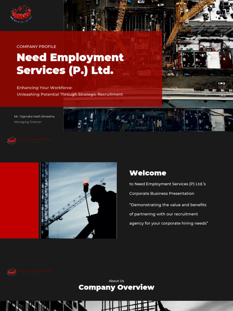 Need Employment Company Profile | PDF | Employment | Recruitment