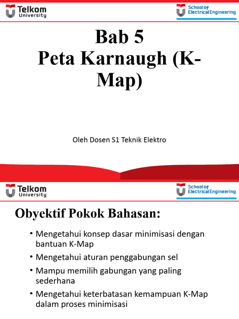 Peta Karnaugh (K-Map) 2 | PDF | Metode & Bahan Ajar