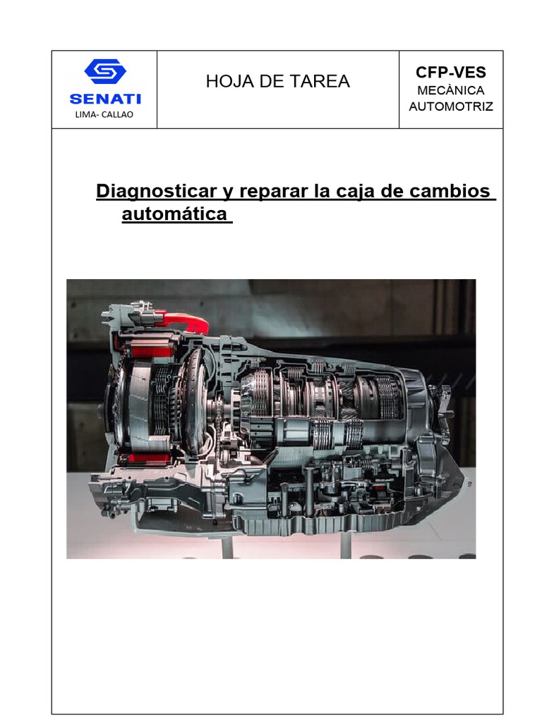 Caja Automatica | PDF | Transmisión automática | Industria automotriz