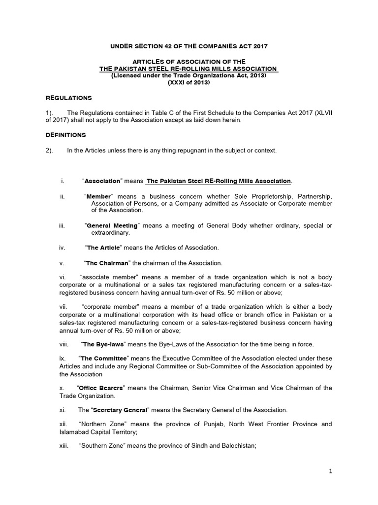 Under Section 42 of Companies Act 2017 | PDF | Voting | Elections