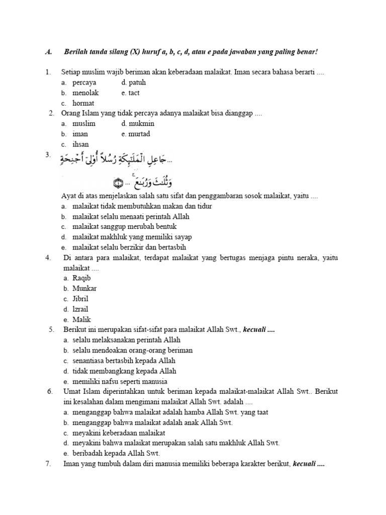 Soal Pai 1B | PDF