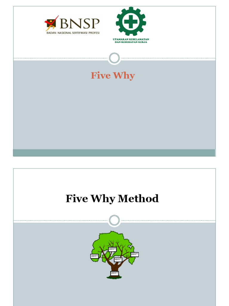 5 A - Five Why - RCA | PDF