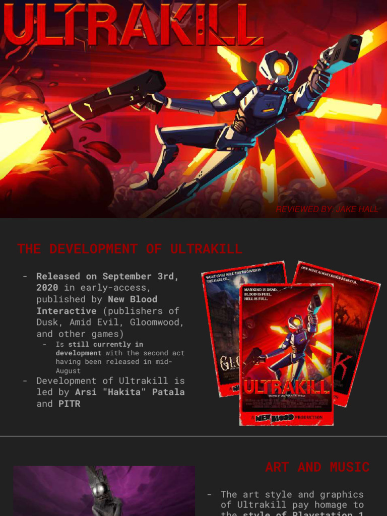 Ultrakill Presentation | PDF