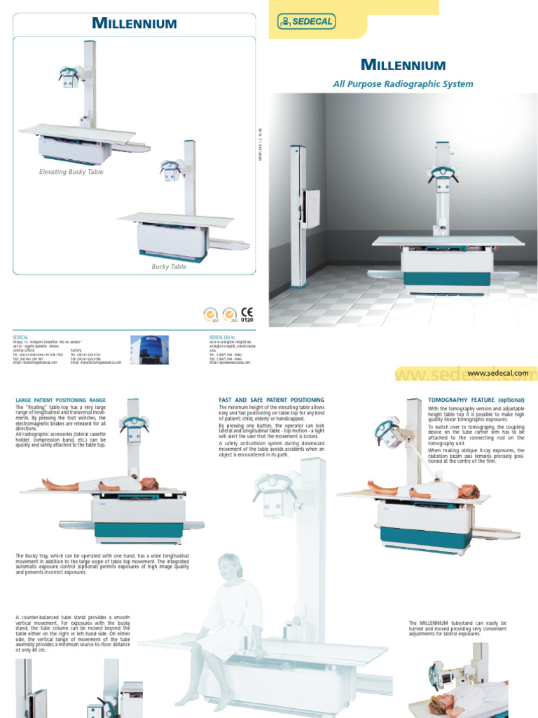 Millennium | PDF | Radiography | Tomography