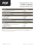 OPTAVIA-Vegetarian Conversion Chart | PDF | Weight | Leaf Vegetable