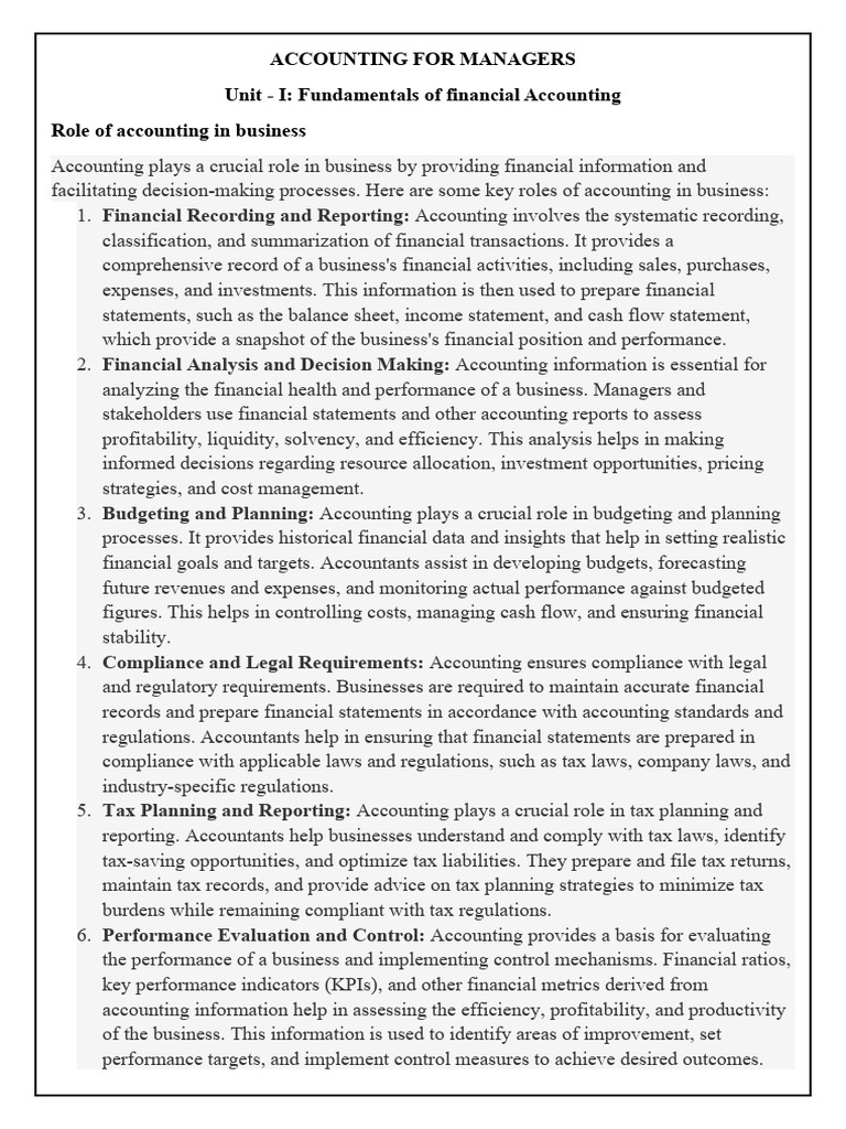 Fundamentals of Financial Accounting | PDF