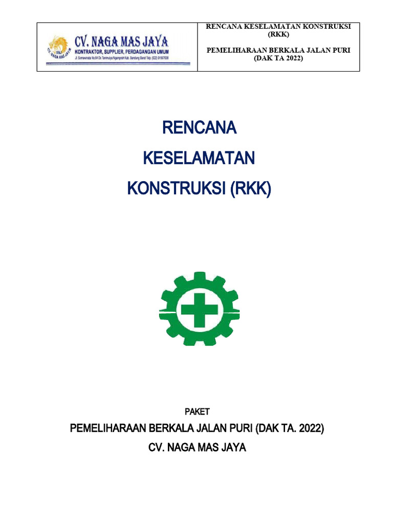 Contoh RKK | PDF