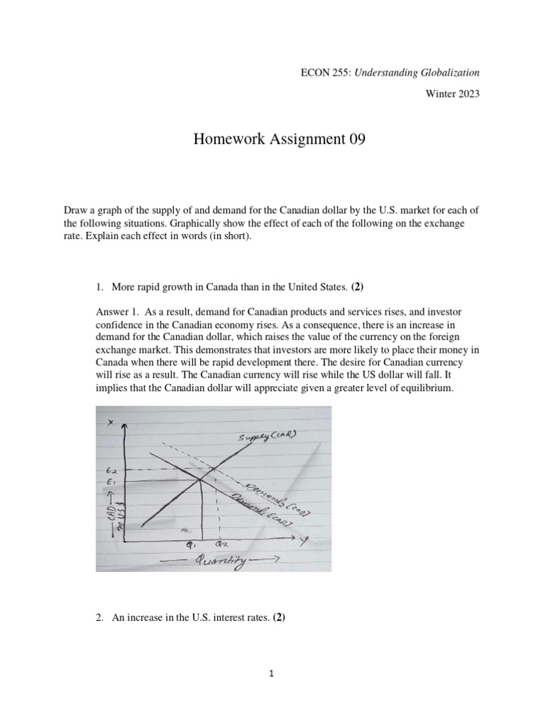 Assignment 09 Eco255 | PDF