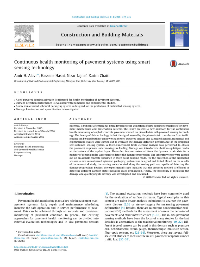 Construction and Building Materials: Amir H. Alavi, Hassene Hasni ...