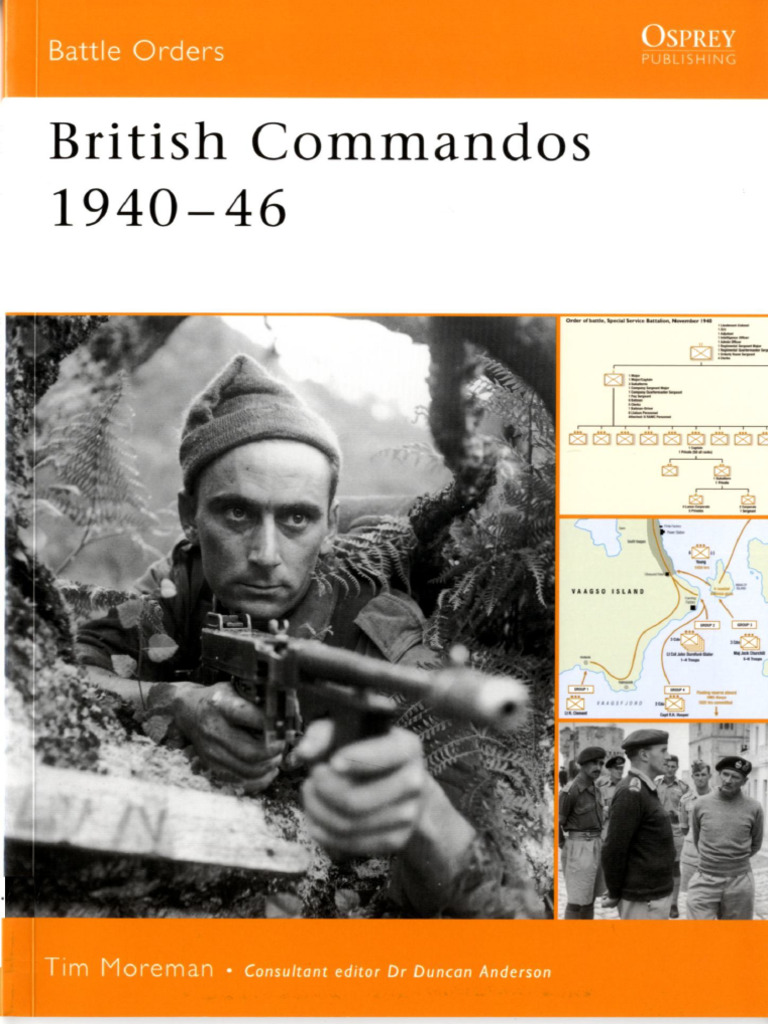 Battle Orders 018 - British Commandos 1940-46 | PDF