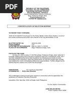 Sample Format | PDF | Memorandum | Law Enforcement