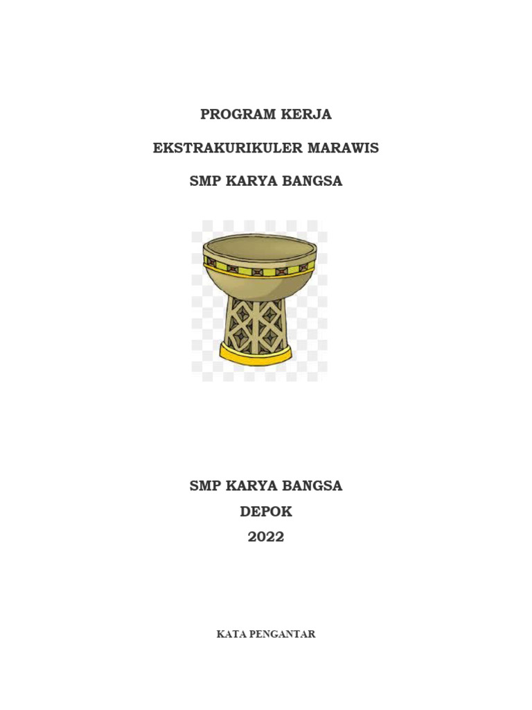 PROGRAM KERJA Marawis | PDF
