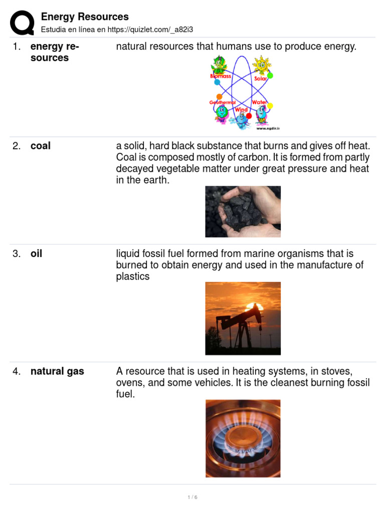 Energy Resources | PDF | Fuels | Energy Development