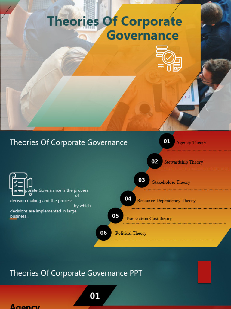 Theories of Corporate Governance | PDF | Corporate Governance | Governance Theories of Corporate Governance | PDF | Corporate Governance | Governance