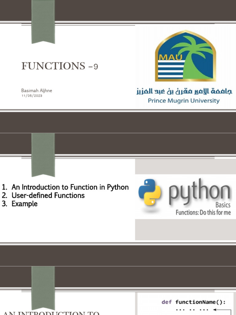 9 Functions St Pdf Parameter Computer Programming Scope Computer Science 
