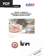 4TH QUARTER Module PAGBASA-PAGSUSURI (Week1&2) | PDF