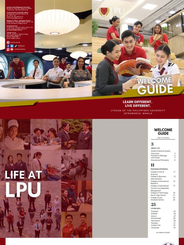 LPU Manila E Brochure 2023 1 | PDF