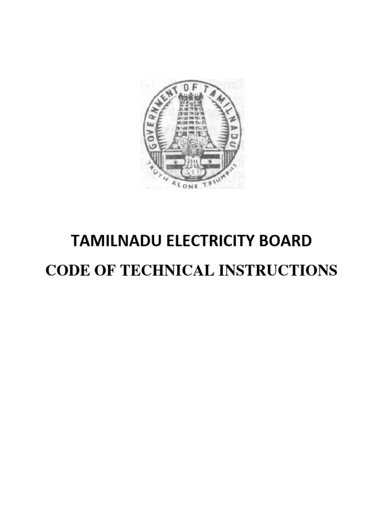 Code of Technical Instruction | PDF