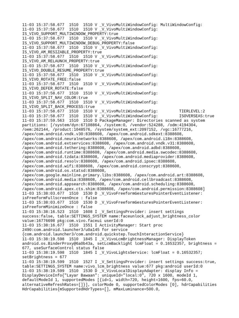 Log | PDF | Computing Platforms | Software