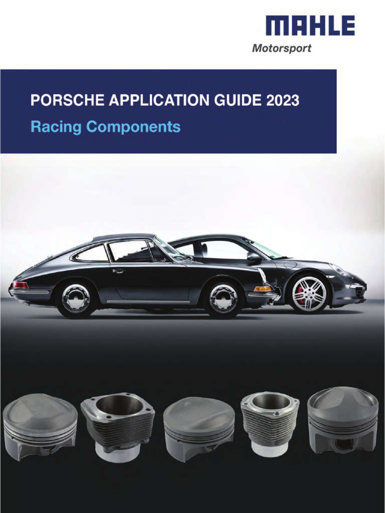 2023 Porsche Ap Guide | PDF | Piston | Vehicle Parts