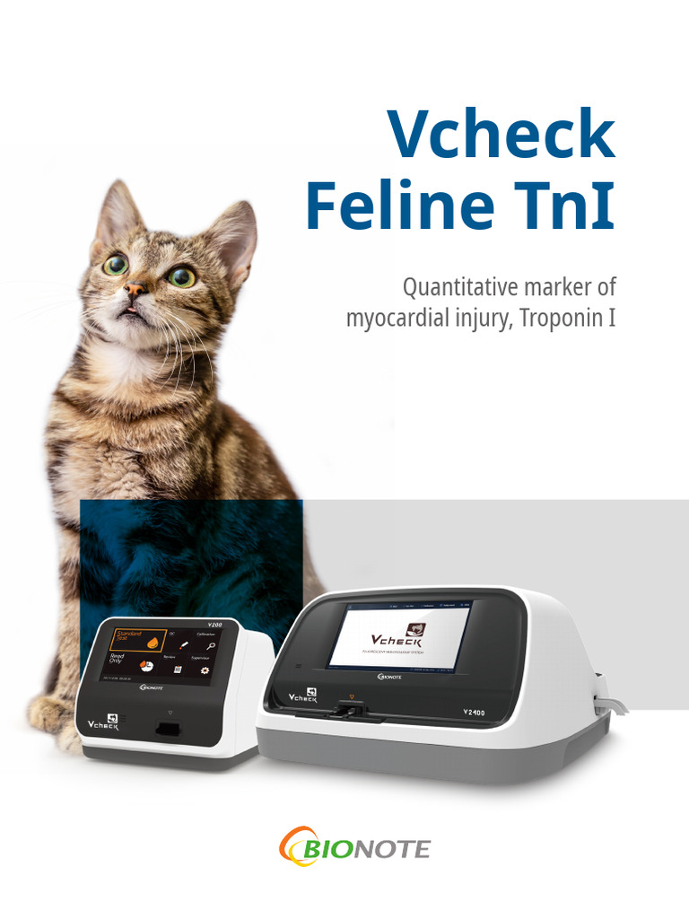 [Brochure] Vcheck Feline TnI [rev.2] | PDF