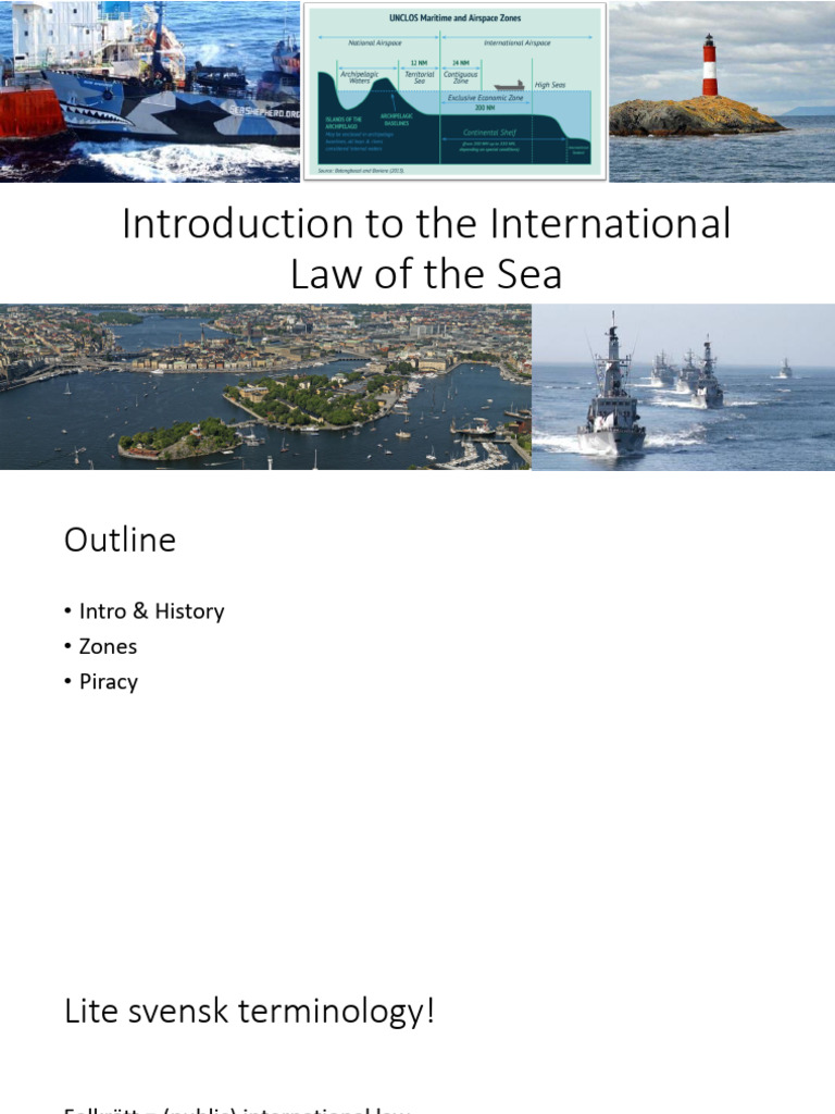 Lecture 7 - International Law of The Sea (2022) | PDF | Territorial ...