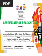 Certificate INTRAMS | PDF