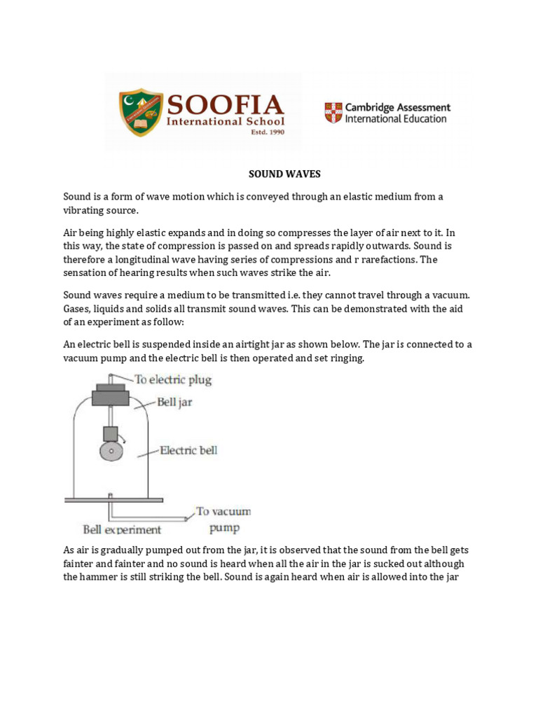 Understanding Sound Waves Basics | PDF | Social Science | Art