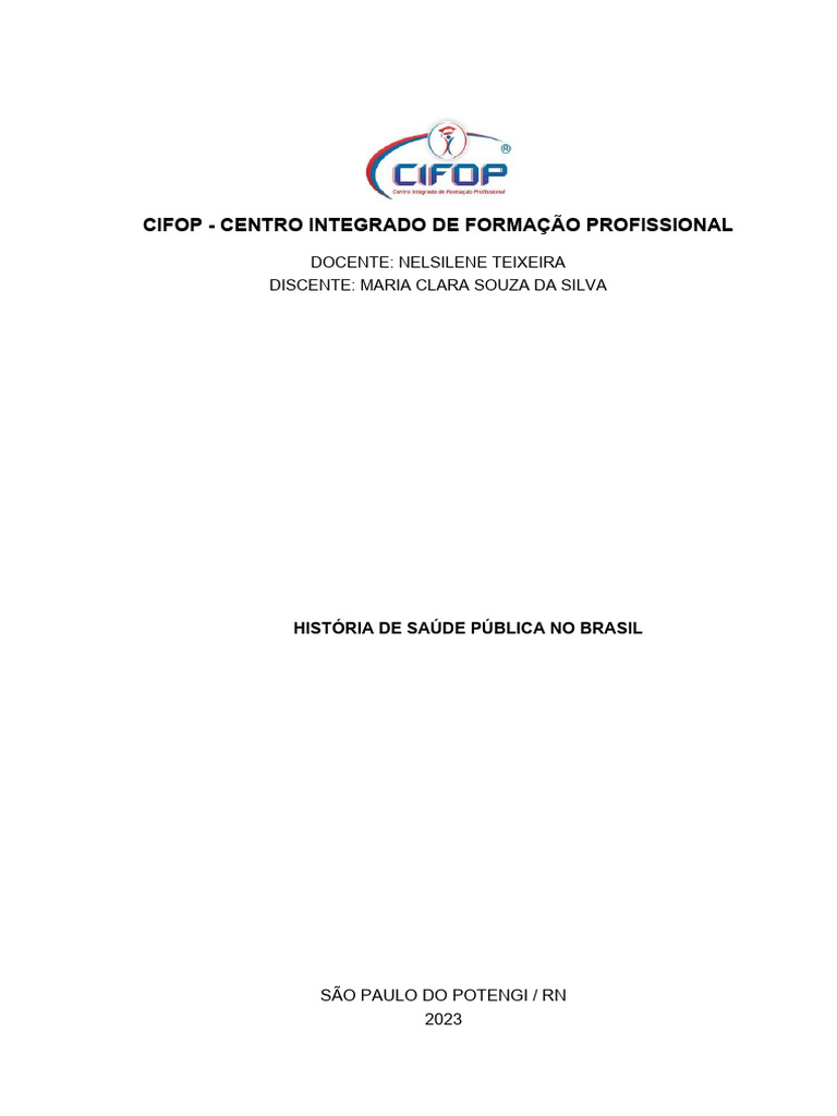 CIFOP | PDF | Política | Ciências Sociais
