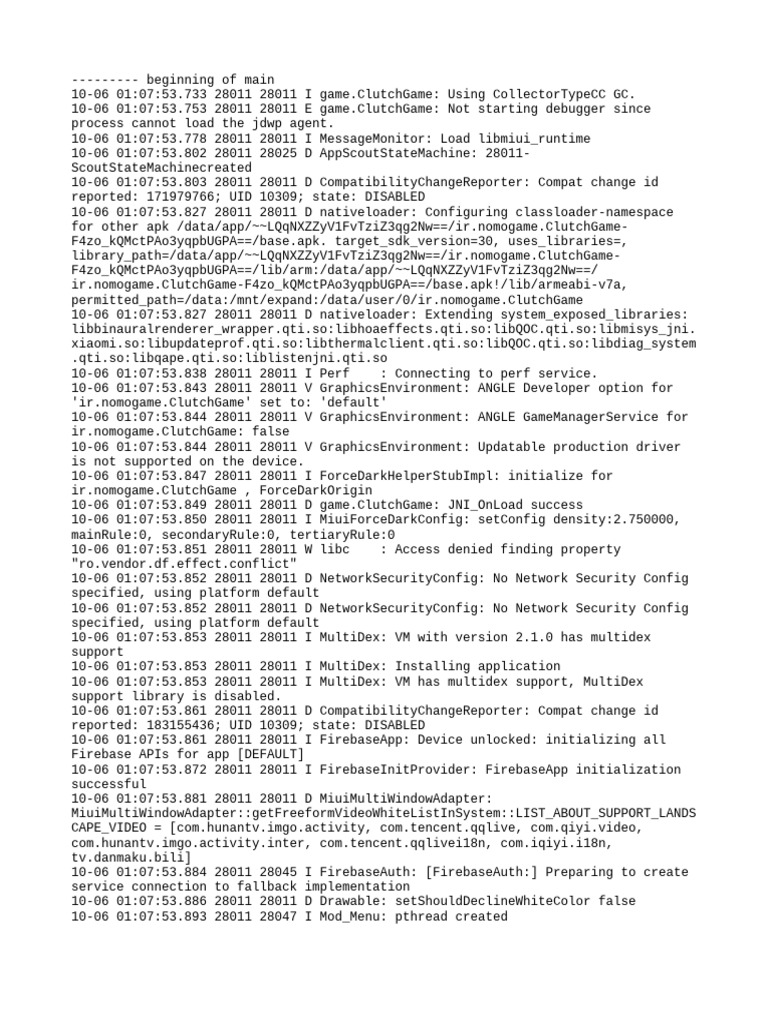 Mod Menu Log - Ir - Nomogame.clutchgame | PDF | Library (Computing) | Mobile App